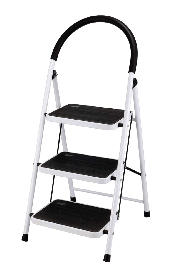 STEEL STEP LADDER 3 STEPS DLS203 | HOMWELL